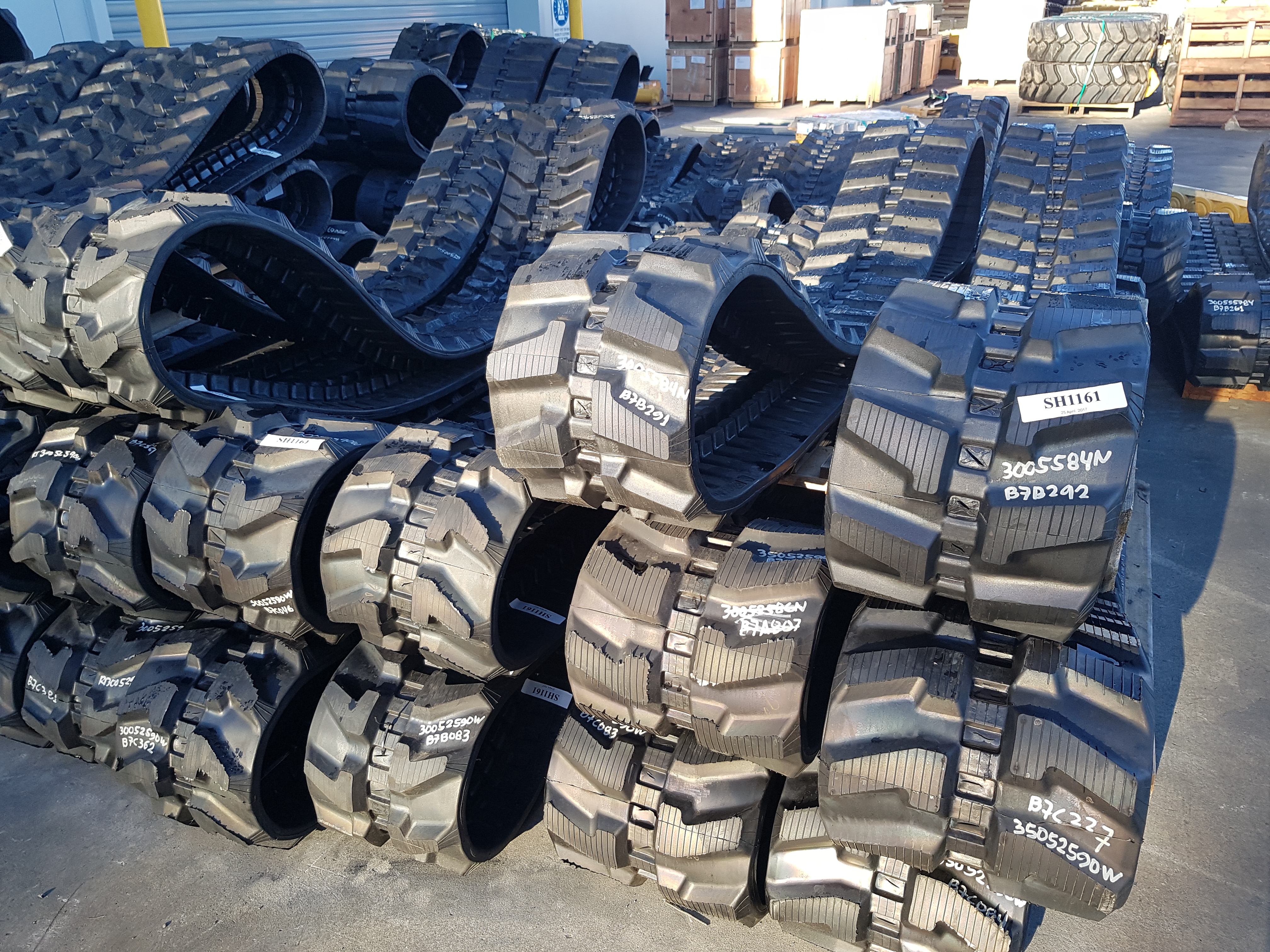 Rubber Tracks, Excavator Tracks, Machine Tracks & More - TPB